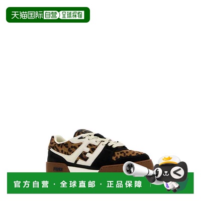 FENDI 女士运动鞋 8E8625AY9GF1TO3 AW2025 棕色 ` Match` Sneake