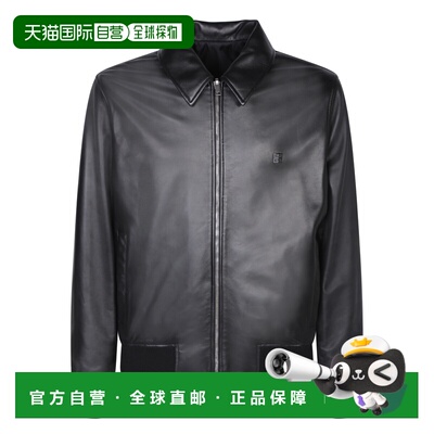 GIVENCHY 男士夹克 BM01536Y2T001 AW2024 黑色 Leather bomber j