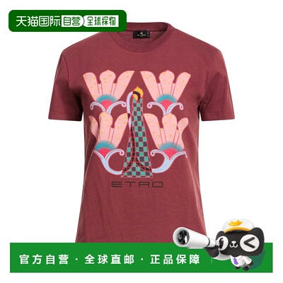 Etro 艾特罗 女士 T恤 brown棕色 舒适时尚