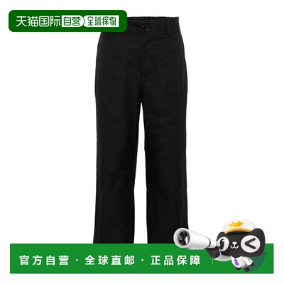 BURBERRY 男童长裤 8131851A1189 AW2026 黑色 Sheldon Chk Tu Pa