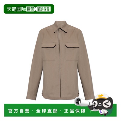RICK OWENS 男士衬衫 RU01F2291P34 SS2026 花色 Cotton shirt wi