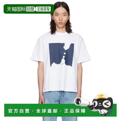 1h可退 潮奢 vowels 男士 白色 For Ray T 恤 T00601