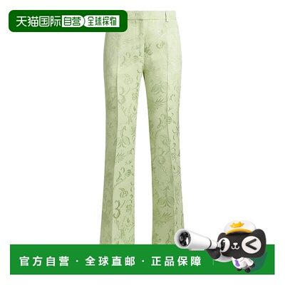1h可退 ETRO 女士休闲裤 99TJ446WREA0070V0098 SS2026 绿色
