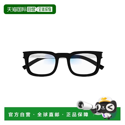 SAINT LAURENT 女士眼镜 SL581003BLACKSILVERTRANSPAR