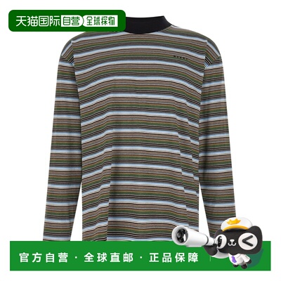 MARNI 男士T恤 HUJY0242S0UTC681STB44 AW2026灰色长袖