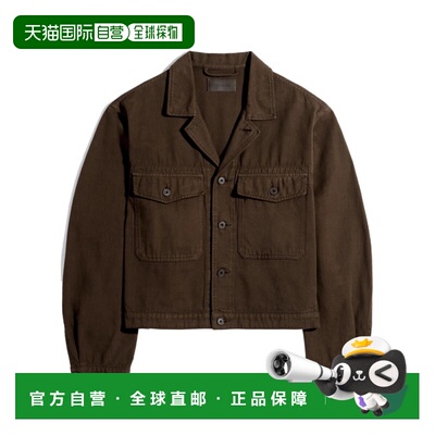 LEMAIRE 男士夹克 OW1188LD1067BR423 SS2026 棕色长袖