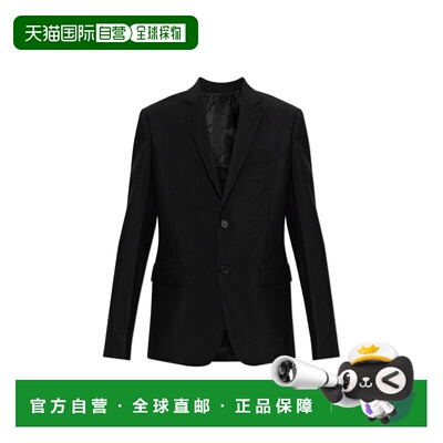 FENDI 女士夹克 FJ7797B1G1F0QA1 AW2026 黑色 KID MOHAIR JACKET
