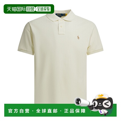1h可退 POLO RALPH LAUREN 男士T恤 710680784372PARCHMENTCREAMW