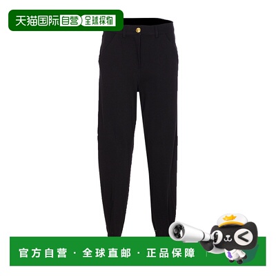 PINKO 女士休闲裤 105897A2QJZ99 AW2025 黑色 Black New Piatto