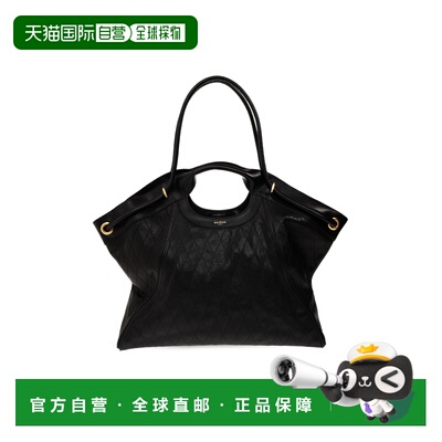 BALMAIN 女士单肩包 HN1FE077LSP60PA AW2026 黑色 Leather bag