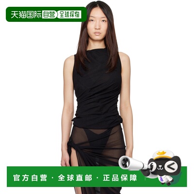 1h可退 潮奢 rick owens 瑞克 欧文斯 女士 黑色 Hollywood Luna