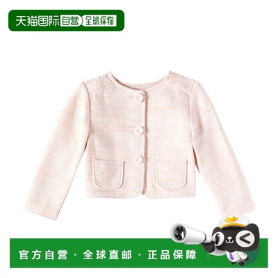 1h可退 潮奢 Bonpoint 女童 Eudora 棉混纺花呢夹克童装