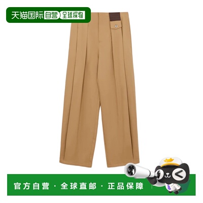 LOEWE 男士休闲裤 H526Y04WJT3430 SS2026 浅棕色