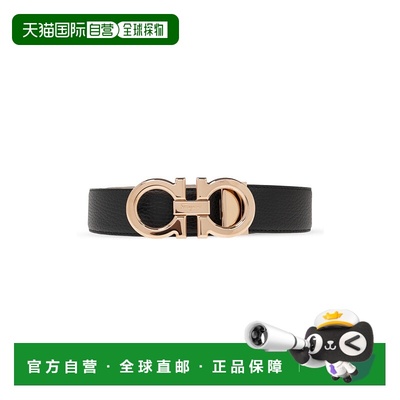 SALVATORE FERRAGAMO 男士皮带腰带 679710DOUBLEADJUS764161NERO