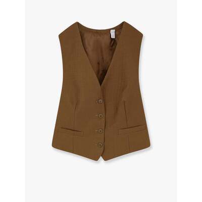 1h可退 潮奢 Burberry 巴宝莉 女士 Warren 羊毛马海毛背心 81261