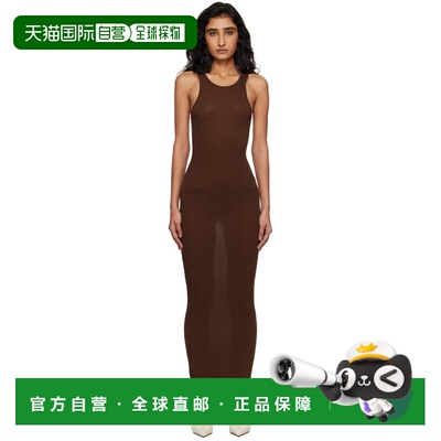 Entire Studios 女士 棕色 Muscle Tank 连衣裙 ESSS26DR01908Bru