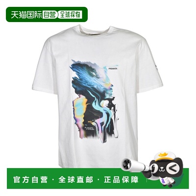 PREMIATA 男士T恤 PA1055WHITE SS2026 白色 T-Shirts And Polos