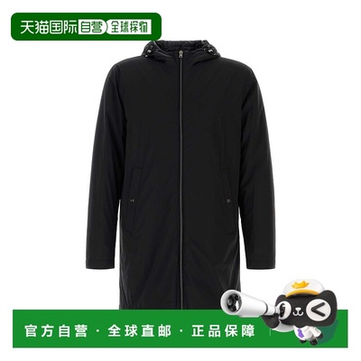 HERNO 男士大衣 PA00030UR12387SZ9300 AW2025 黑色