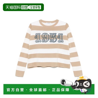 MAX MARA 女士针织毛衣 VITERBO022008 AW2025 白色 长袖毛衣