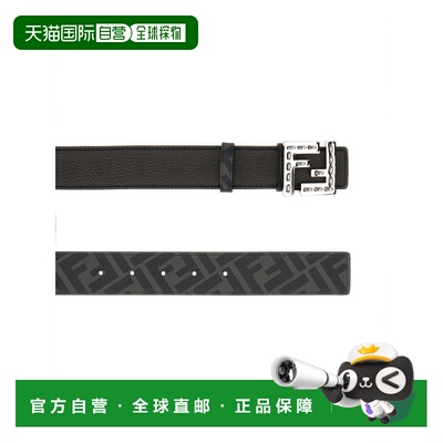 FENDI 男士腰带 7C0535AFF1F0GXN CO 黑色 