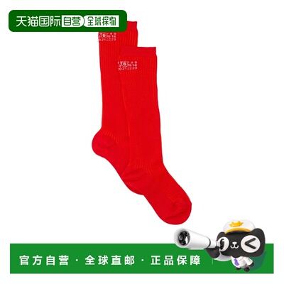 MM6 MAISON MARGIELA 女士中筒袜袜子 S62TL0045M13204307