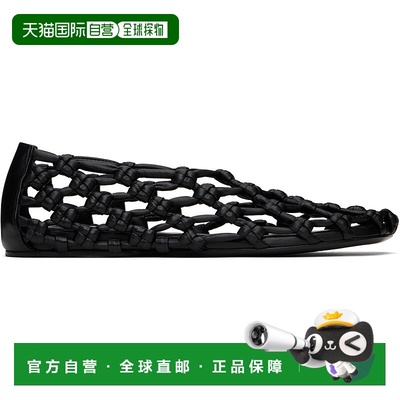 1h可退 潮奢 Jil Sander 吉尔 桑达 女士 黑色 Hand-Knotted 芭蕾