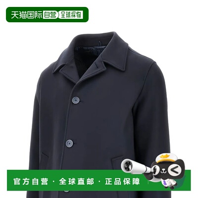 HERNO 男士大衣 CA000215U33432R9290 CO 蓝色 Wool coat
