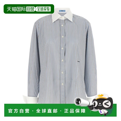 PRADA 女士衬衫 P465JR1H1KSOOOF0012 AW2026 花色长袖
