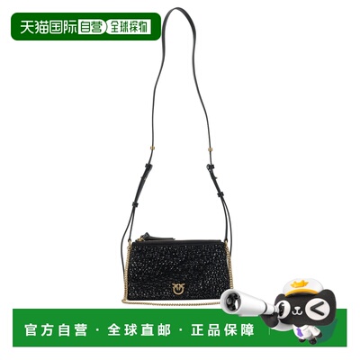 PINKO 女士斜挎包 105359A2WFZ99QBLACK AW2025 黑色