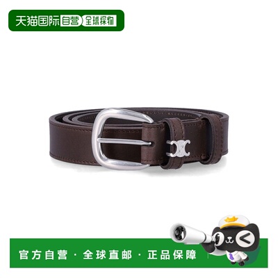 CELINE 男士腰带 26PB10853ATS19DE SS2026 深棕色 Celine Brown