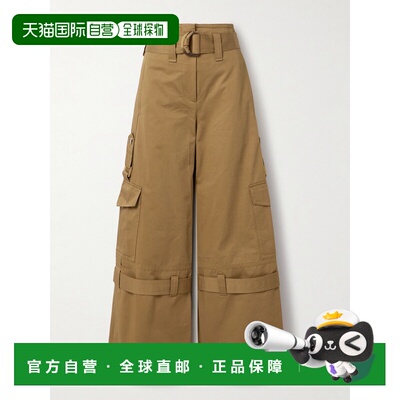 1h可退 潮奢 ZIMMERMANN 女士 腰带环工装裤 3061PS251