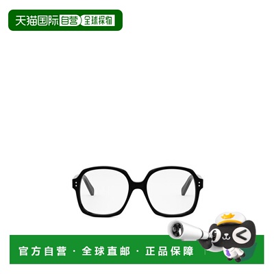 CELINE 女士眼镜 CL50151I001 AW2024 黑色 徽标平光镜