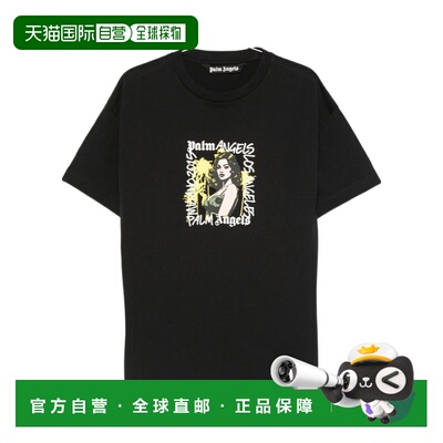 PALM ANGELS 男士T恤SS2026 PMAA109S26JER00F1084短袖