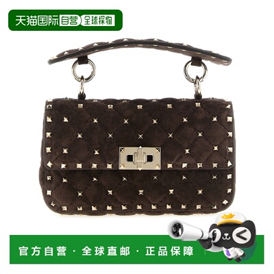 VALENTINO 女士单肩包 WB0123KQQ0TO AW2026 棕色 小号Rockstud S