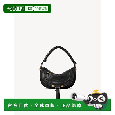 CHLOÉ 女士单肩包 CH26SP927R35001 SS2026 黑色 Marcie shoulder