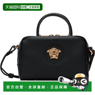 潮奢 versace 范思哲 女士 黑色迷你 La Medusa Leather Boston