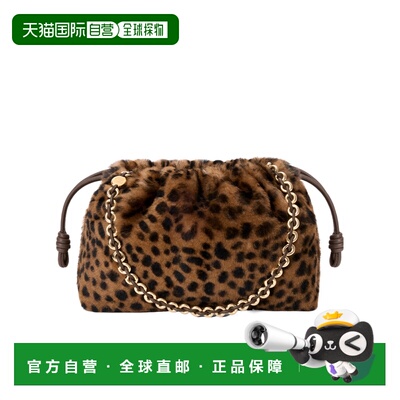 LOEWE 女士斜挎包 A411FCRXA92144 SS2026 棕色 中号Flamenco pur