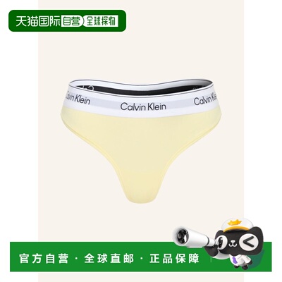 1h可退 CALVIN KLEIN 女士内裤 100285928319000 CO 黄色 Thong I