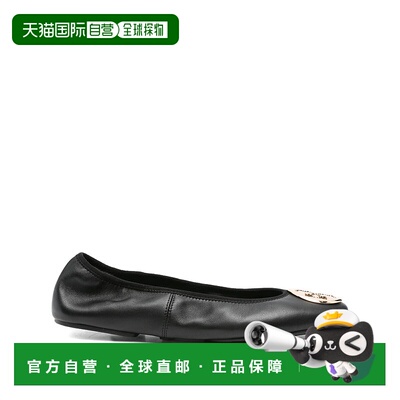 TORY BURCH 女士芭蕾乐福鞋 177201013 AW2025 黑色 Black leathe