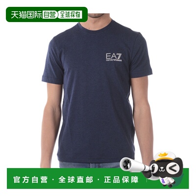 EA7 EMPORIO ARMANI 男士T恤 3ZPT52PJ03ZBLUE SS2022阿玛尼短袖