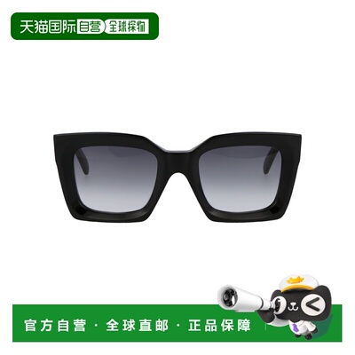 CELINE 女士眼镜 CL40130I01B SS2026 黑色 方框太阳眼镜配饰