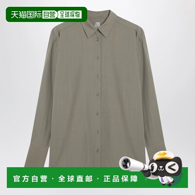 TOTEME 女士衬衫 254WRT0607FB0475079 AW2025 军绿色