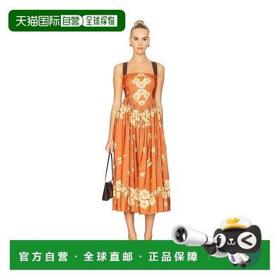 1h可退 潮奢 Free People 自由人 女士 Until Dawn 中长连衣裙 OB