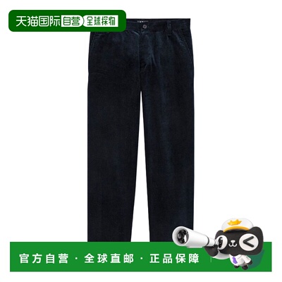 A.P.C. 男士休闲裤 COHBBH08509IAK AW2025 黑色 腰带环休闲裤