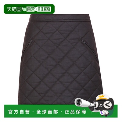 BURBERRY 女士半身裙 8065112 SS2023 棕色 Diamond quilting min