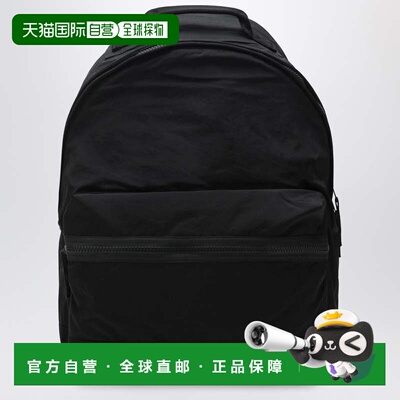 1h可退 潮奢 Stone Island 石头岛 男士 黑色尼龙金属背包 S15920