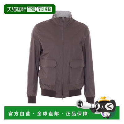 1h可退 HERNO 男士夹克 GI000640U13164Z8800 SS2026 棕色