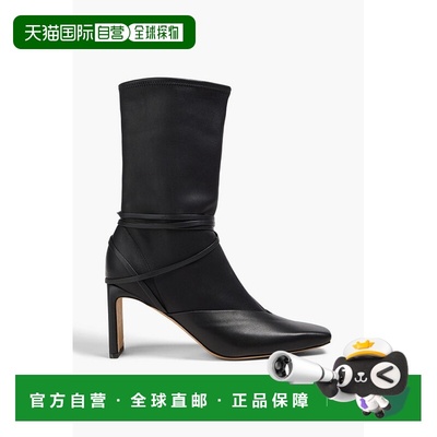 1h可退 潮奢 Simkhai 女士 Tanner sock 拉伸纹皮革靴子 522S035B