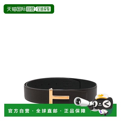 TOM FORD 男士腰带 TB178LCL236GENB AW2026 棕色 GRAINED LEATHE