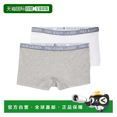 1h可退 POLO RALPH LAUREN 男童内衣 4P5018G9I AW2024 灰色